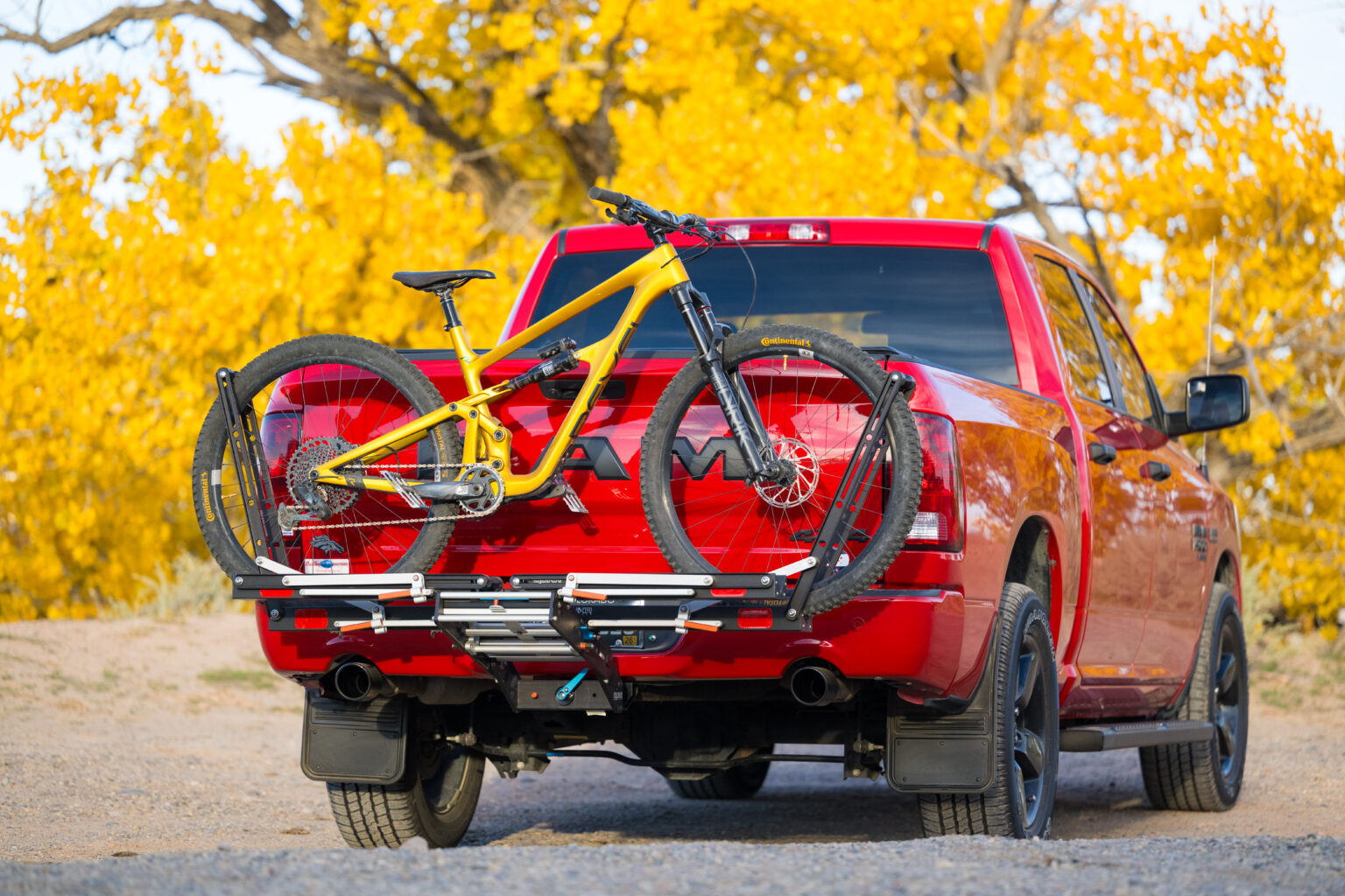 Mach2 Single Rack - 2" Hitch - QuikrStuff - Proudly made in the USA